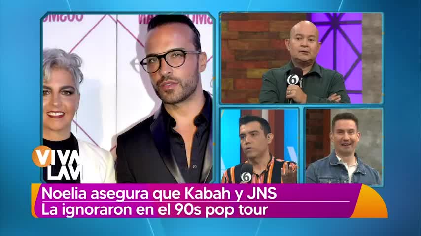 Noelia asegura que Kabah y JNS la ignoraron en el 90s pop tour