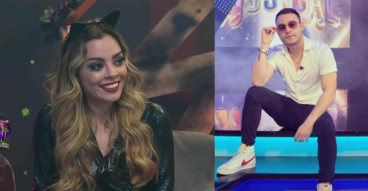 Se reencuentran Gaby Ramírez y Jerry en el especial de 'Jaloguin'