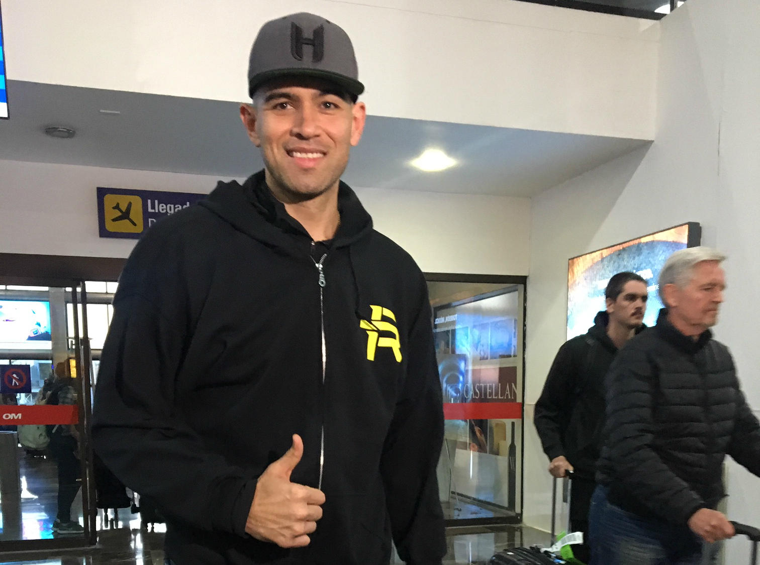 Hugo Carrillo arribó a Monterrey