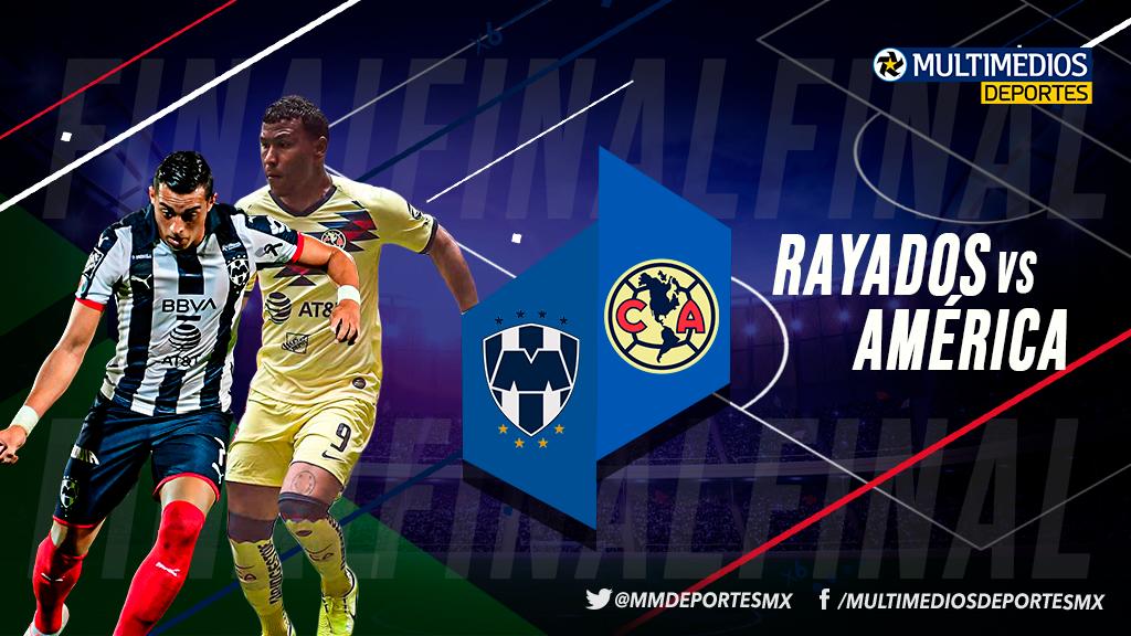 Rayados vs América En Vivo: Final de Ida del Apertura 2019 (2-1)