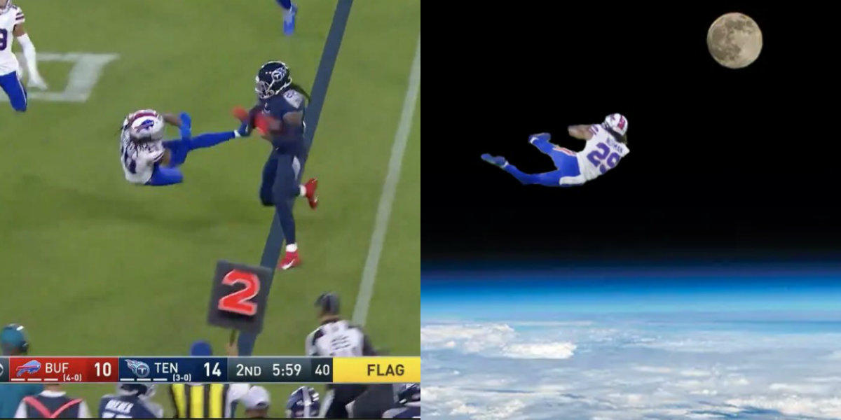 Los mejores memes de Derrick Henry humillando a Josh Norman