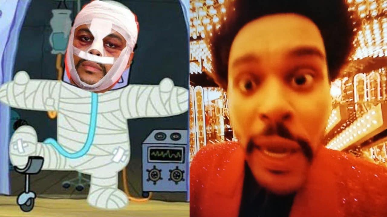 Los mejores MEMES de 'The Weeknd' en el Super Bowl LV