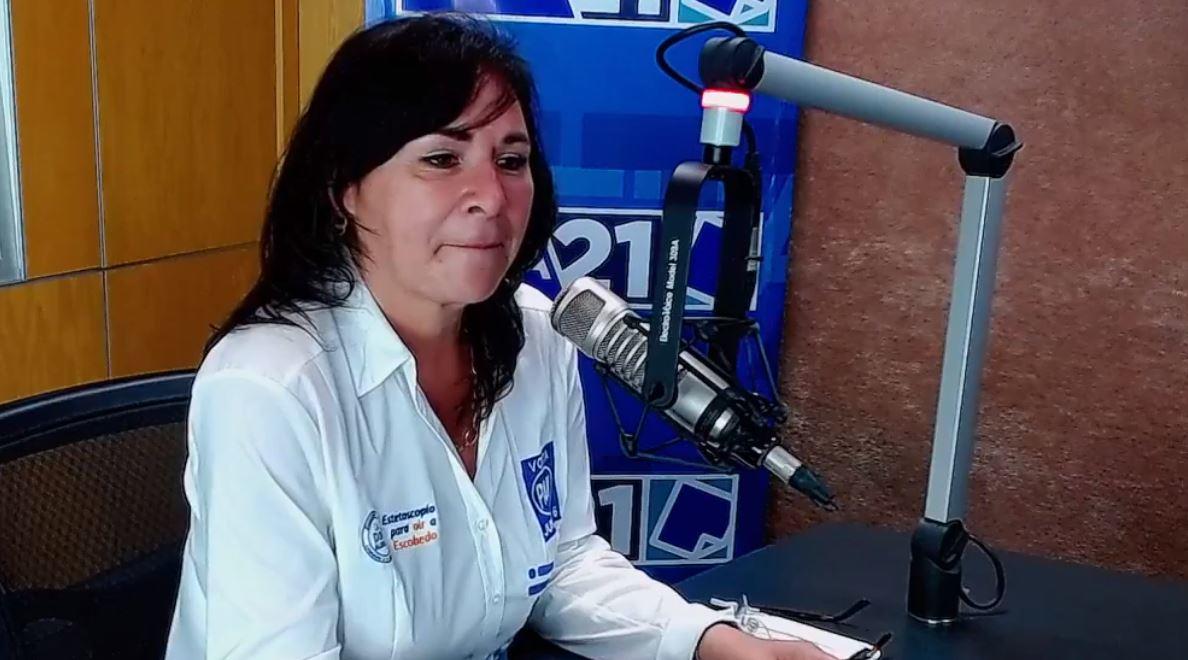 Elva Araceli Alonso promete parar delincuencia y corrupción en Escobedo