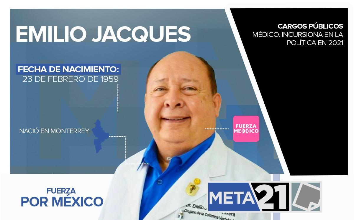 Emilio Jaques Rivera, candidato a la gubernatura de Nuevo León por FXM