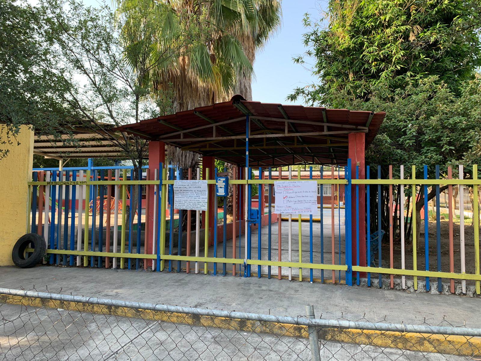 Confusión para el regreso a clases en el jardín de niños de la colonia ...