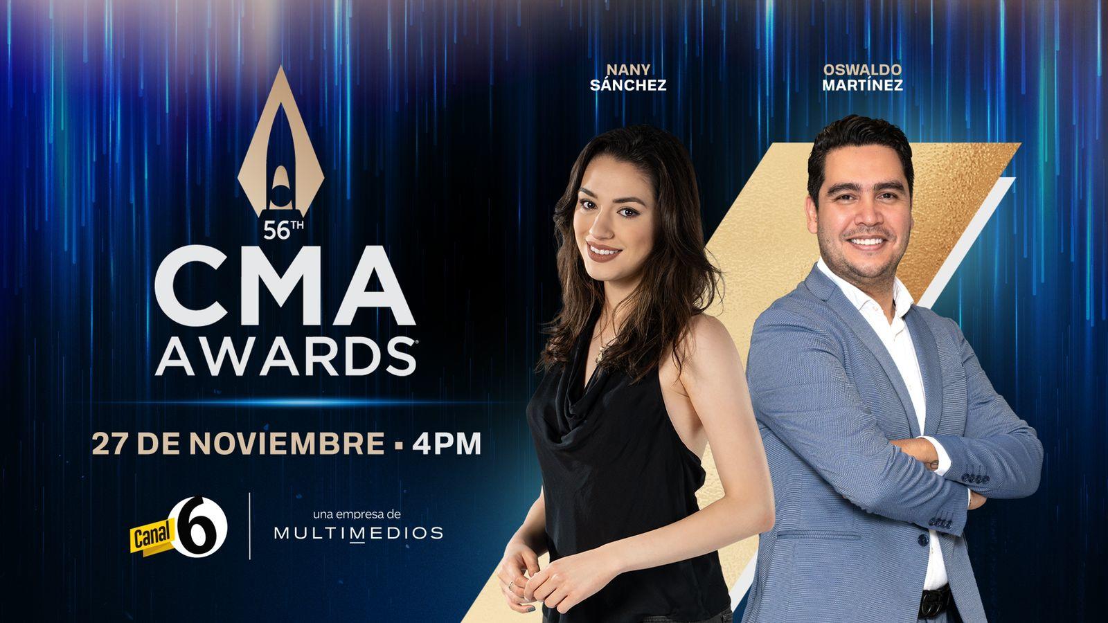 CMA Awards 2022 por Canal 6