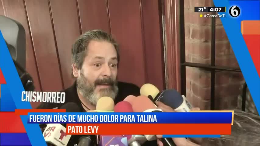 Ella no sabía de su enfermedad: Asegura Pato Levy, hijo de Talina Fernández