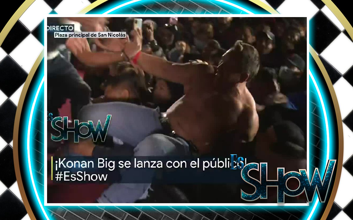 'Konan' se lanza a su público y esto pasó