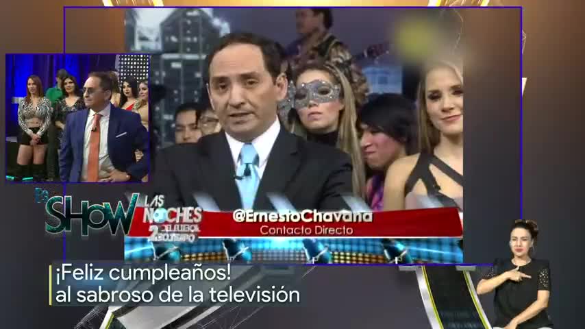 Así lucía Ernesto Chavana hace 10 años