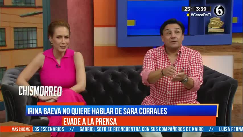 Irina Baeva reacciona ante declaraciones de Sara Corrales y Gabriel Soto