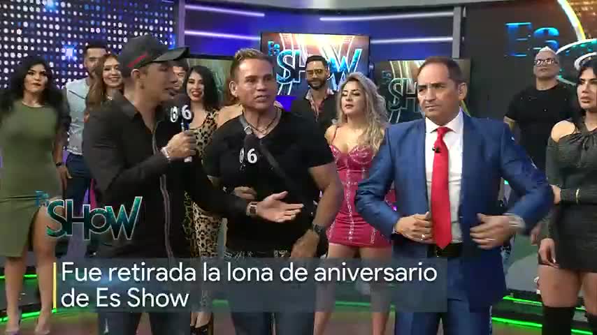 Ernesto Chavana molesto al quitar el panorámico de 'Es Show'