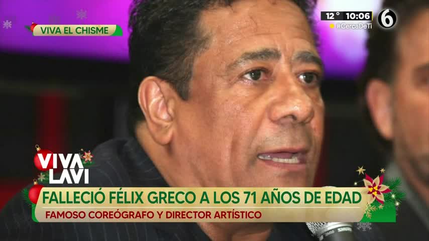 Muere Félix Greco a los 71 años de edad