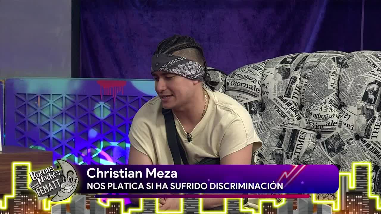 Christian Meza revela sufrió discriminación