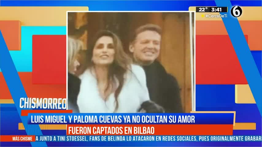Luis Miguel y Pamela Cuevas ya no esconden su amor
