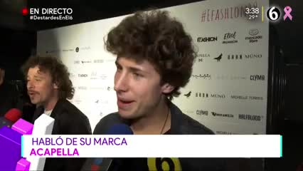 Juanpa Zurita lanzará su nueva marca de ropa 'Acapella'