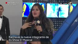 Chica de 'Es Show' se estrena como conductora de 'Es Show el musical'