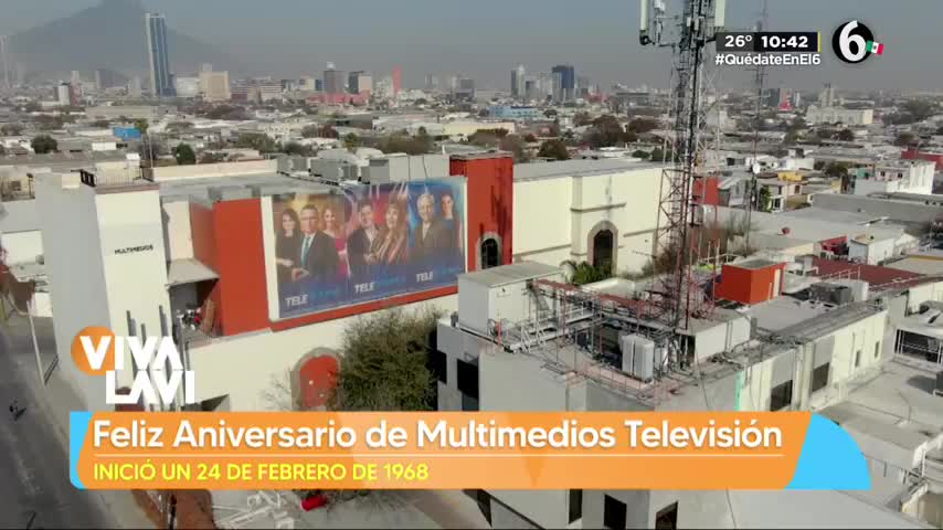 Celebra Multimedios Televisión su 53° aniversario
