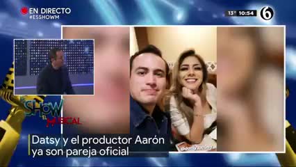 ¿Con ayuda de su novio? Datsy la nueva conductora de 'Es Show el musical'