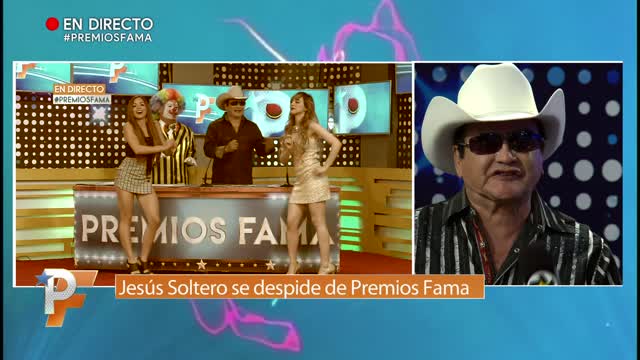 Jesús Soltero comparte sabio consejo con el elenco de 'Premios Fama'