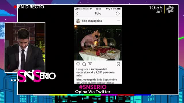 Harry Geithner da consejos de amor a Kike Mayagoitia