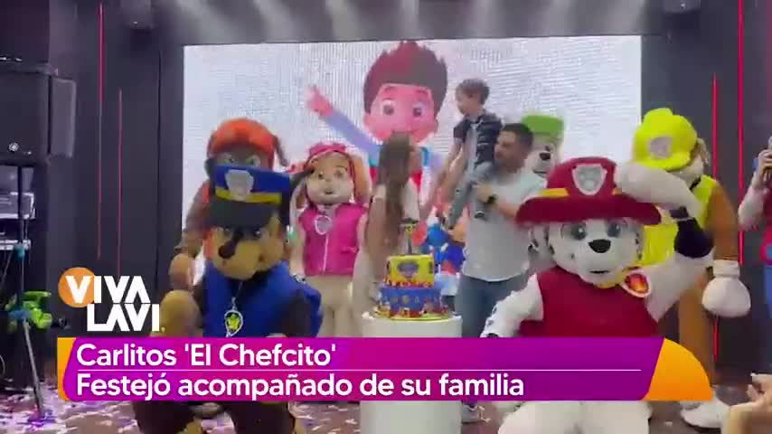 Carlitos 'El Chefcito' celebra su cumpleaños 3