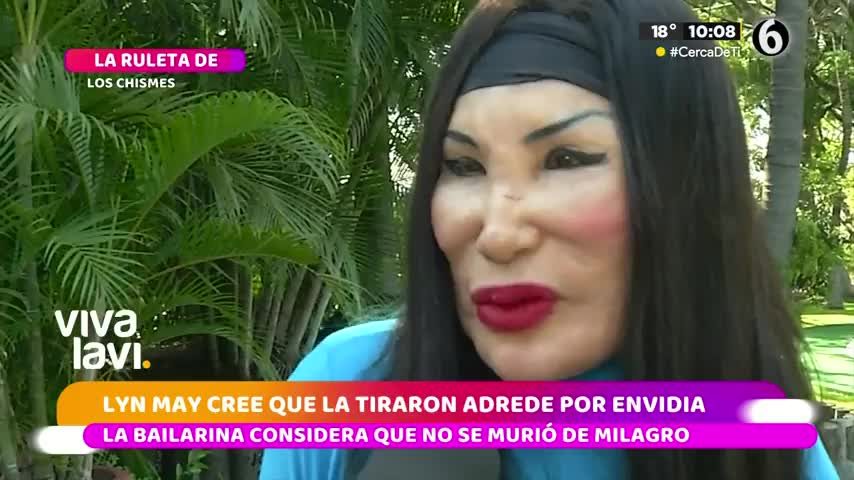 Lyn May cree que su accidente fue provocado