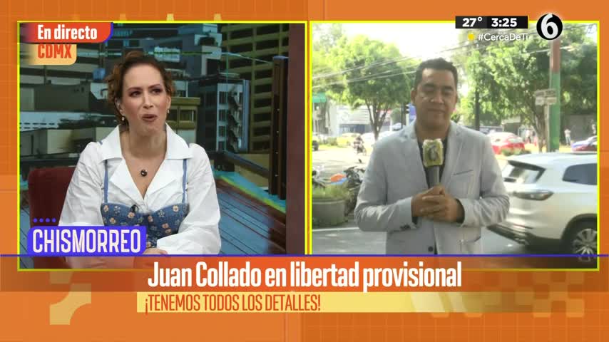 Juan Collado obtiene su libertad provisional