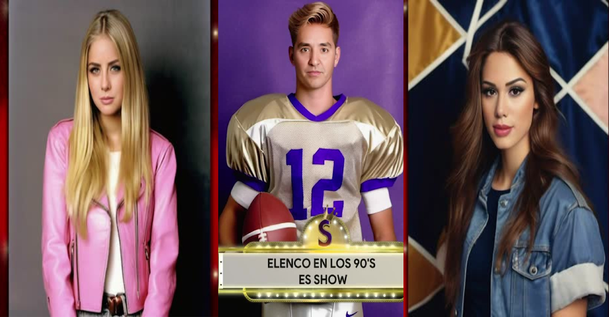 Elenco de 'Es Show' se transforma en estudiantes de los 90s
