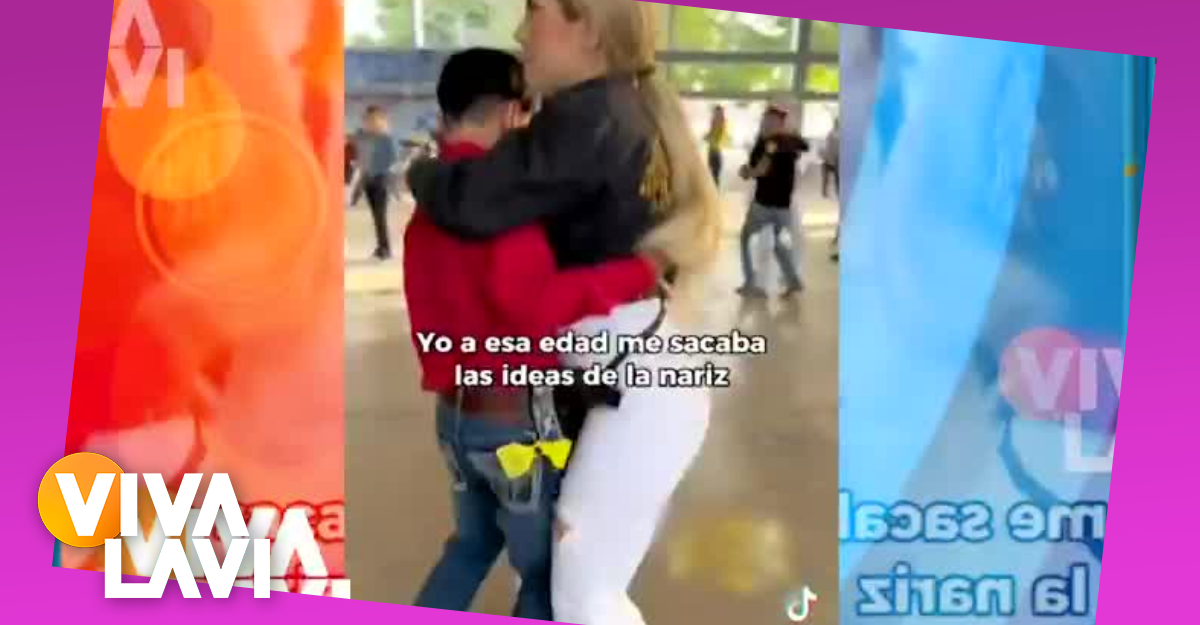 Alumno sorprende al bailar 'quebradita' con su maestra