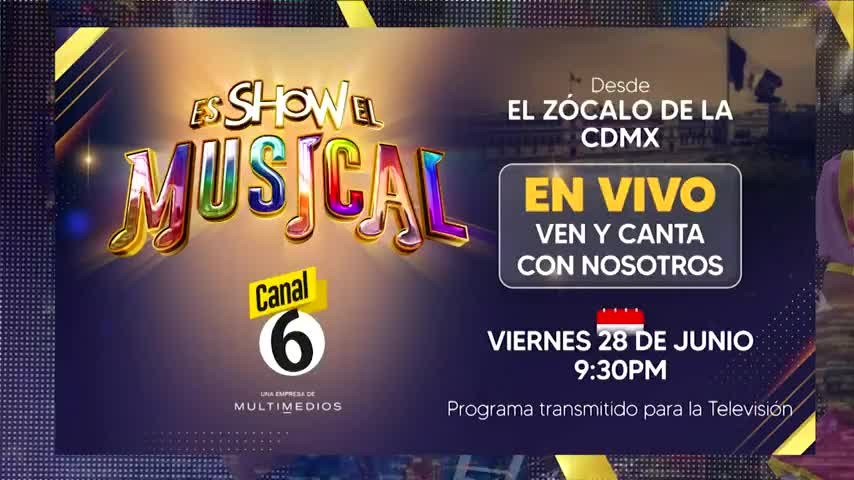 'Es Show el musical' en vivo desde CDMX