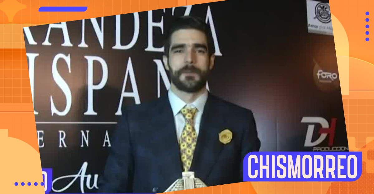 David Medrano recibe reconocimiento Grandeza Hispana 2024