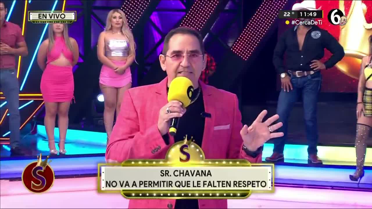 Chavana renuncia a 'Es Show' en pleno programa