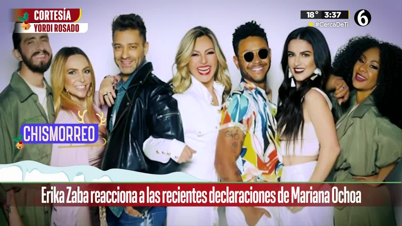 Erika Zaba reacciona a las declaraciones de Mariana Ochoa