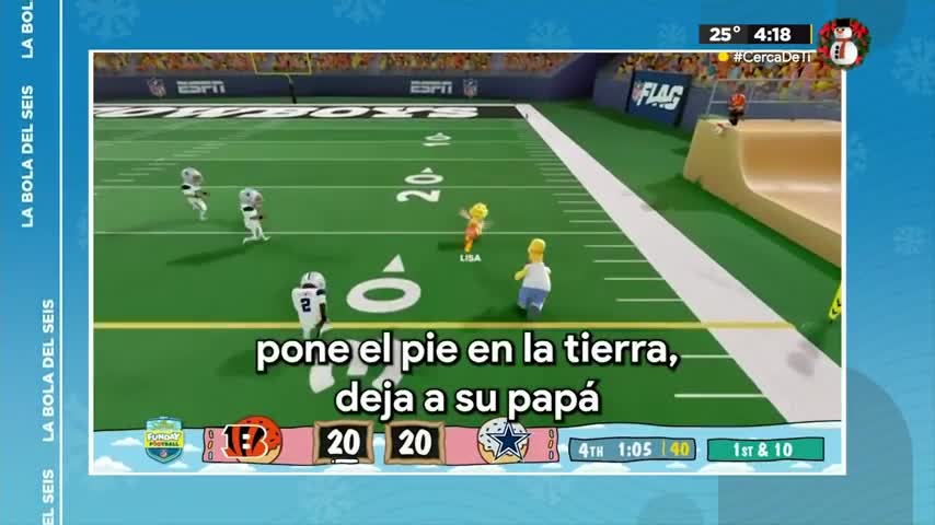 Los Simpsons entran al mundo 'NFL'