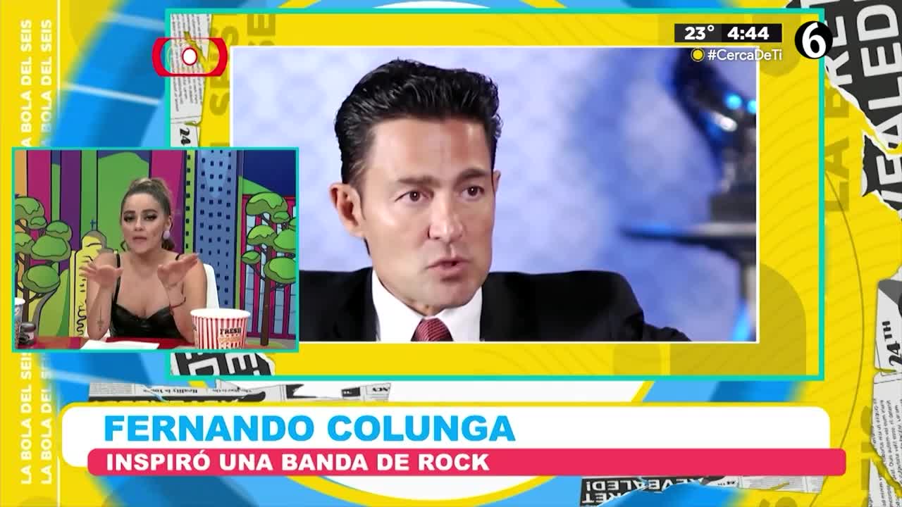 Fernando Colunga inspiró a una banda de rock