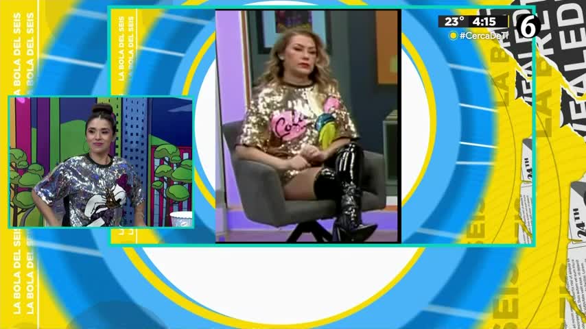 Yeka explota al ver que otra conductora tiene su mismo vestido