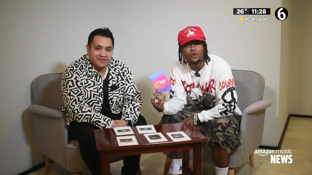 Polimá recuerda sus memorias en 'Amazon Music News'