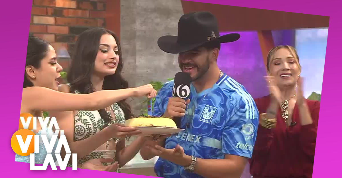 César Quezada celebra su cumpleaños en Vivalavi
