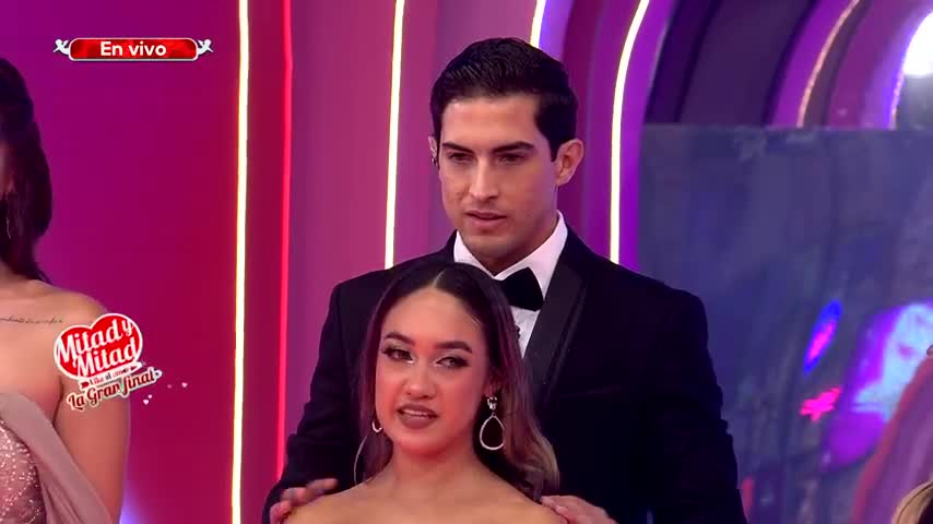 Aleny la primer cepillada de Faugi en la final de Mitad y Mitad