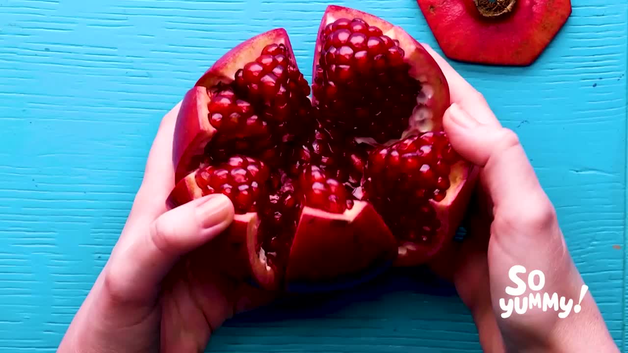 Cómo abrir y desgranar una granada fácilmente