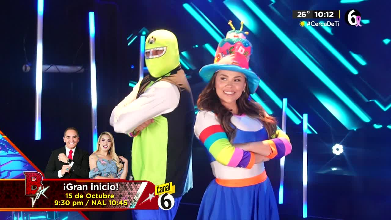 'Ninjarín y Bim Bom Ba', los encargados de backstage en 'Bailadísimo Jr'