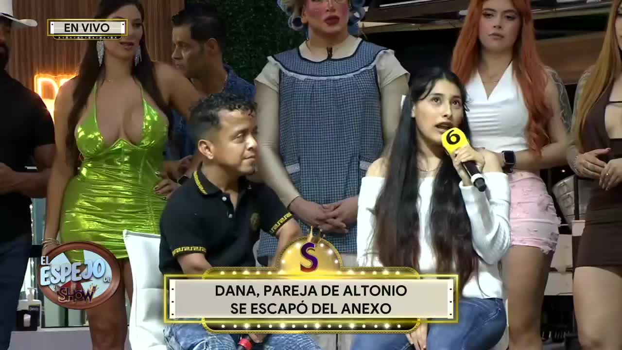Dana confiesa que en el anexo le dieron comida echada a perder